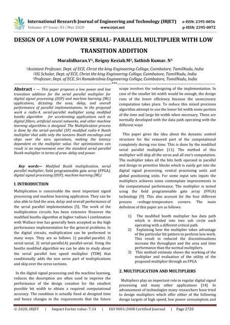 Implementation Of Radix 4 Booth Multiplier By Vhdl Pdf