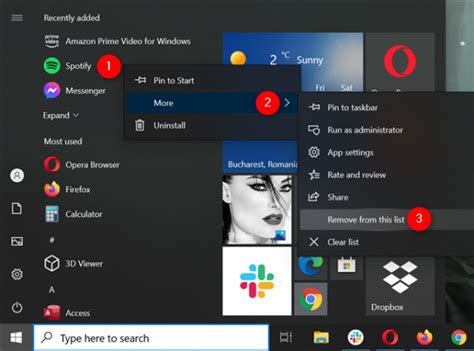 Show Or Hide Recently Added Most Used Apps In Start Menu Digital Citizen