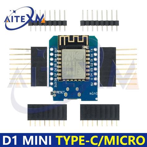 Bảng Mạch Phát Triển Esp8266 Esp 12 Esp 12f Ch340g Ch340 V2 Usb Wemos D1 Mini D1 Mini Nodemcu
