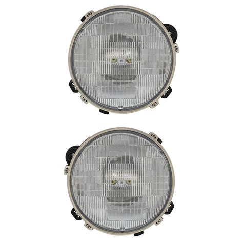 Jeep Wrangler 7 Round Headlight Assembly Raneys Truck Parts