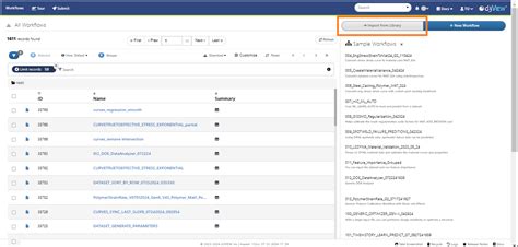 6 Examples — D3view Workflows Documentation Documentation