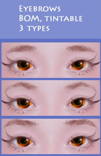 Second Life Marketplace Cute Brows Evox