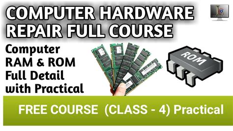 Class 4 How To Identify Ram Rom Type Of Ramrom Ddr Hardware Repairing Course Full
