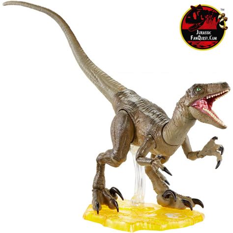 Jurassic World Amber Collection Velociraptor Mattel Jurassic Fan Quest