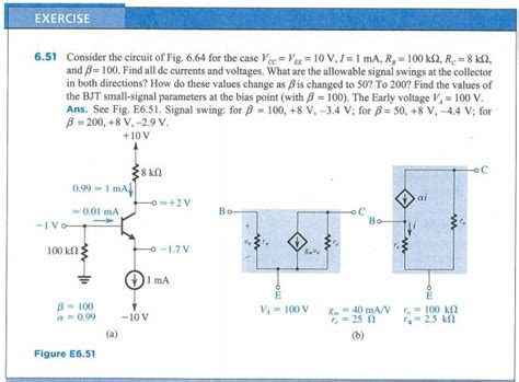 Solved 651 Consider The Circuit Of Fig 664 For The Case