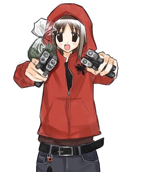 Kasuga Ayumu Azumanga Daioh Drawn By Enjefl Danbooru