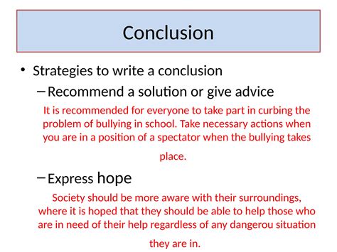 Writing Introduction And Conclusion Pptx