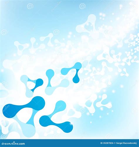 Abstract Science Background Stock Vector Illustration Of Biotechnology Scientific 35287826