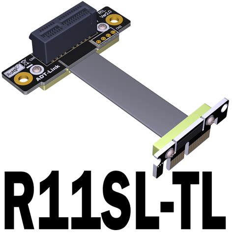 Pcie 3 0 X1 To X1 Extension Cable 8g Bps High Speed Pci Express X1 Riser Card Extender Ribbon