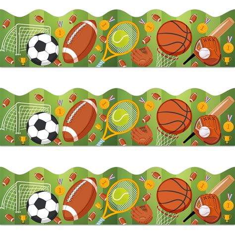 Sports Border Designs