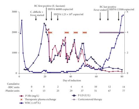 The Clinical Course Of Patient 1 Index Case Free Plasma Hemoglobin Download Scientific