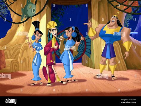 Emperor Kuzco And Kronk Film Kronks New Groove Usa 2005 Characters