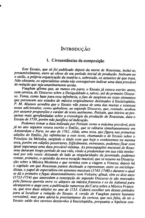 Rousseau Ensaio Sobre A Origem Das Línguas Filosofia Da Linguagem