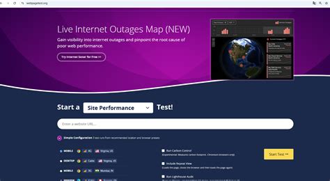 前端性能测试工具 —— webpagetest web页面性能测试工具 csdn博客
