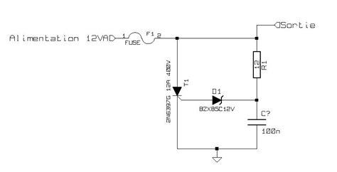 problème avec un thyristor