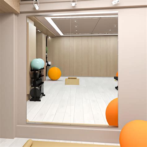 Neuweaby Home Gym Mirror 57x24 2pcs Large Yoga Mirror
