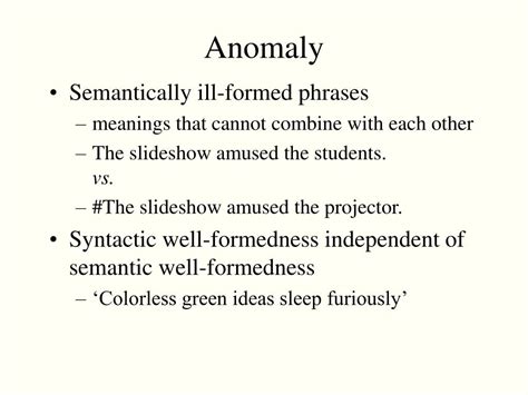 Ppt Semantics Sense Vs Reference Phrasal Semantics Powerpoint Presentation Id 5463125