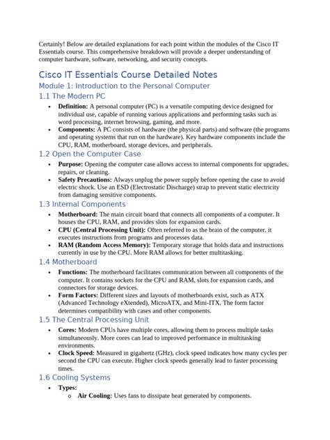 Computer Essentials Notes Pdf Computer Network Cloud Computing