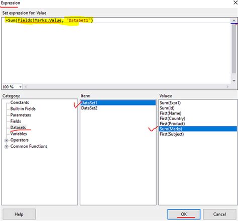 Expression And Textbox In Sql Server Reporting Servicesssrs By