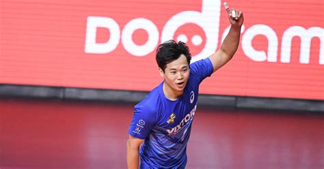 감독의 믿음에 부응한 새로운 아포짓 스파이커 감독님께 더 많은 승 드리겠다[안산 히어로]