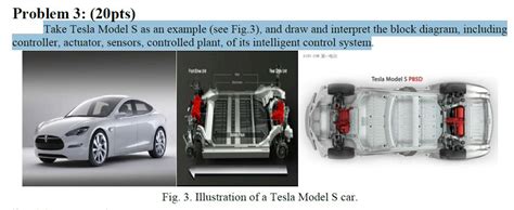 Solved Problem 3 20pts Take Tesla Model S As An Example
