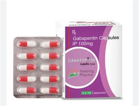 Gabapentin Capsules 100 Mg At ₹ 70 Stripe Gabapentin Capsule In