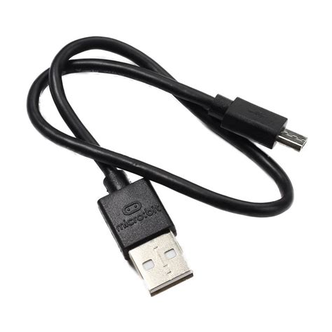 Bbc Micro Bit Branded 30cm Black Usb Cable Kitronik Ltd