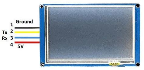 The Connection Pins Used With The Display Nextion Download Scientific Diagram