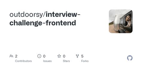 GitHub Outdoorsy Interview Challenge Frontend