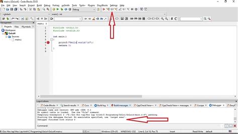 Code Blocks không chạy debug được randomq Dạy Nhau Học