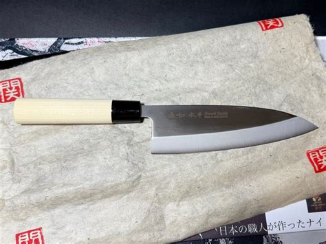 Satake Kökskniv Deba Bōchō Stål Japan Japansk Deba Catawiki