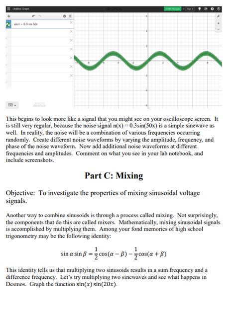 Eet 223 Exp 1 Procedure Experiment No 1a Sinusoidal Waveforms Course Hero
