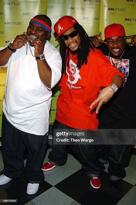 Lil Jon And The East Side Boyz During Aol Music Live With Lil Jon