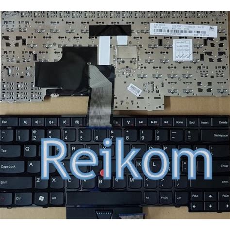 Jual Keyboard Laptop Notebook Lenovo Thinkpad E330 E335 E430 E435 Hitam