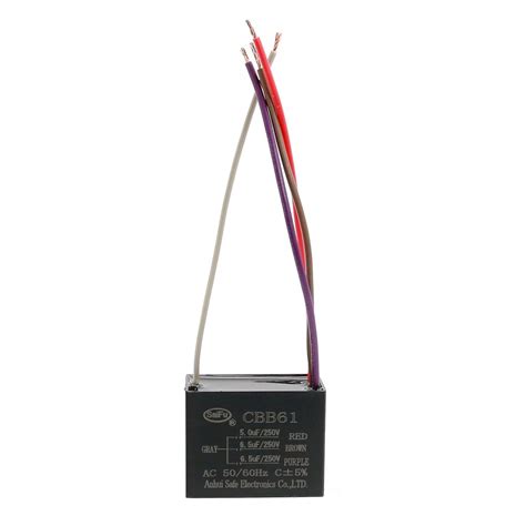 Amazon AKZYTUE CBB Capacitor Uf Uf Uf V AC Ceiling Fan Wire Hz For