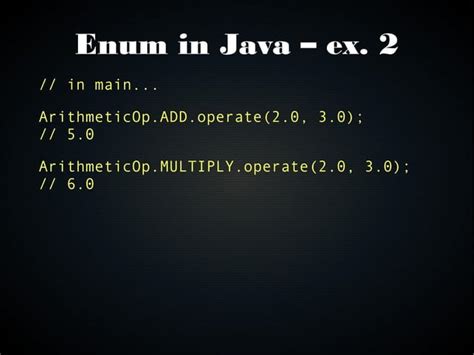 Enum Coding Guidelines PPT