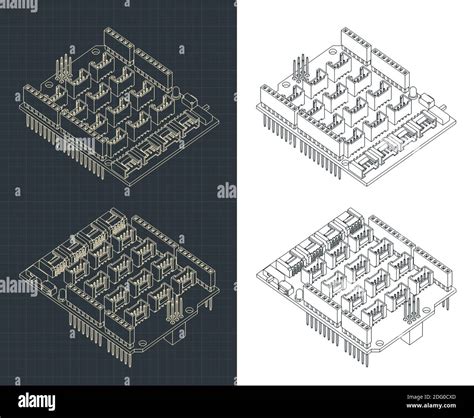 Vector Illustration Of An Expansion Module For Connecting Grove Modules