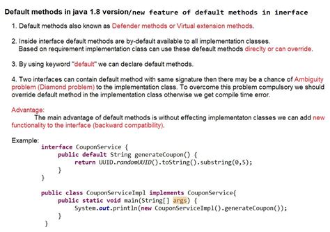 Sankar Karra On Linkedin Java 18 New Enhancement Inside Interface Is Default Methods