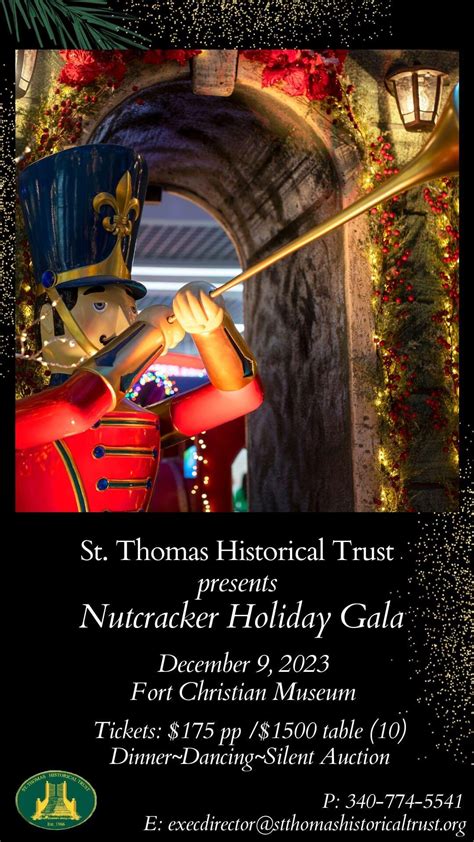 Nutcracker Holiday Gala 2023 — St Thomas Historical Trust