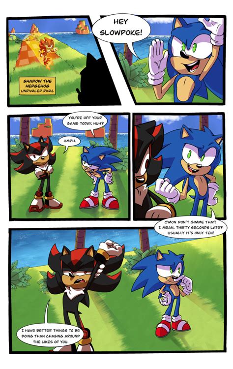 Sonic The Hedgehog Starlight Issue 1 Page 2 The Starlight Project