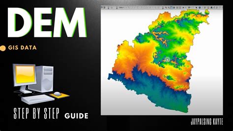 How To Create A Dem Digital Elevation Model Map In Arcmap Step By Step Tutorial Youtube