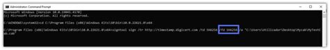 Signtool Error No File Digest Algorithm Specified Please Specify The