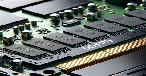 Close Up Of Ddr5 Memory Module Jpeg