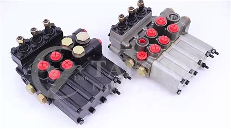 Parallel Hydraulic Circuit Monoblock Control Valves Hydrosila Mp80 4 1 444 4 For Municipal