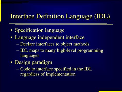 Ppt Corba Powerpoint Presentation Free Download Id4254741