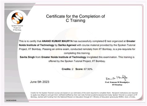 anand kumar maurya on linkedin project training