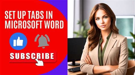 Effortless Formatting Mastering Tab Setup In Microsoft Word Youtube
