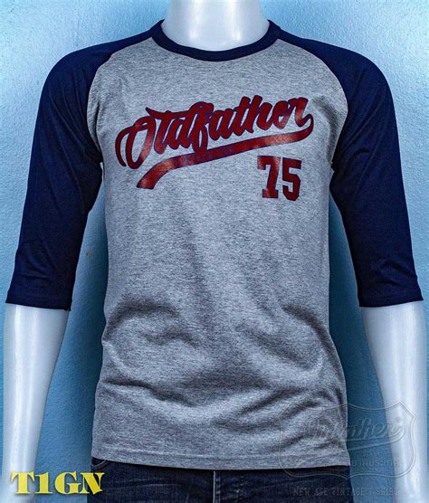 เสื้อแขนสามส่วน เสื้อแขนสามส่วนวินเทจ เสื้อไหล่สโลป เสื้อยืด เสื้อยืดวินเทจ Oldfather 75 Vintage