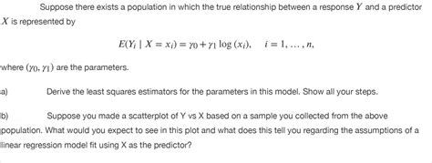 Solved Suppose There Exists A Population In Which The True Chegg Com