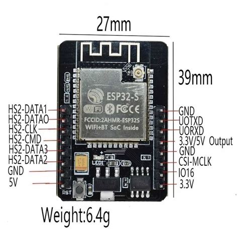 Modul Esp32 Cam Wifi Bluetooth 5v Cameră Iot Diy Supraveghere Bragadiru • Olx Ro